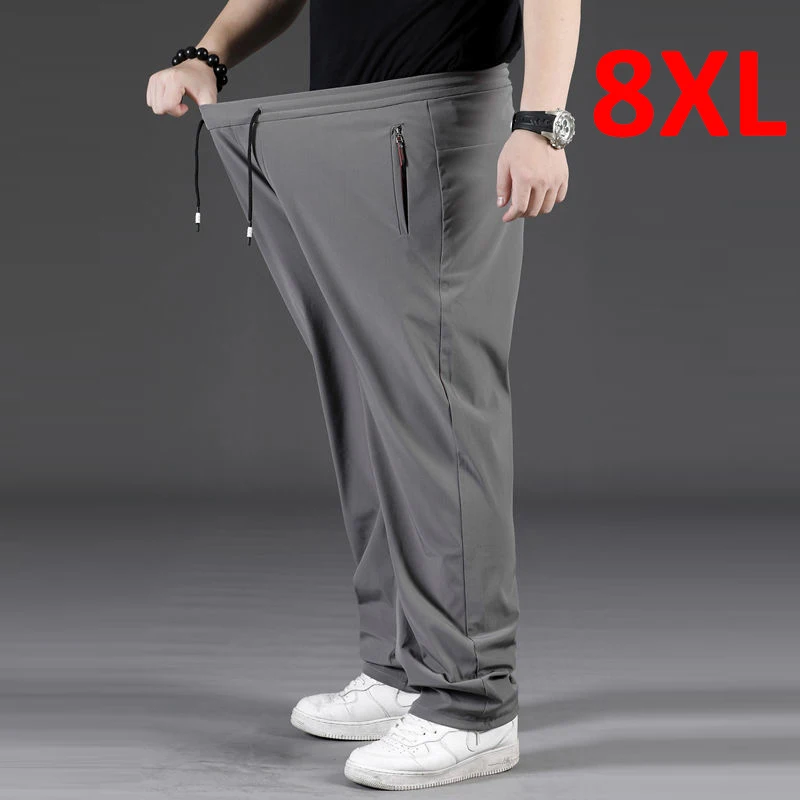 7XL-8XL-Plus-Size-Pants-Men-Baggy-Pants-Fashion-Casual-Elastic-Waist ...