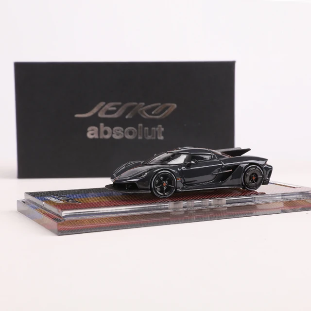 HKM Premium 1:64 Koenigsegg Jesko Absolut White Diecast Alloy Model Car ...