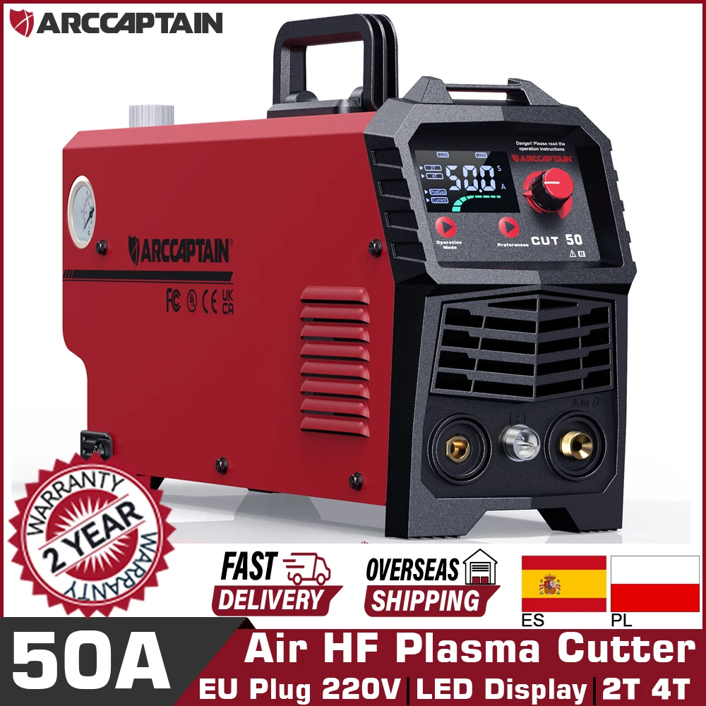 ARCCAPTAIN-Air-HF-Plasma-Cutter-Machine-Synergy-Digital-Contol-Portable ...