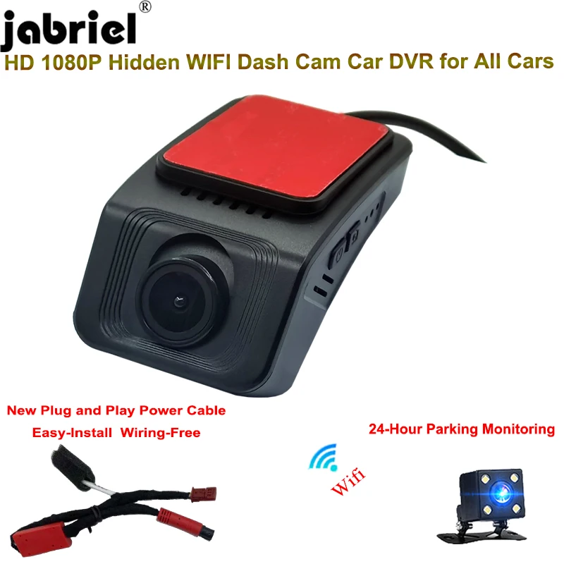 Jabriel-Full-HD-1080P-Auto-WiFi-Car-DVR-Dash-Cam-Front-and-Rear-Camera ...
