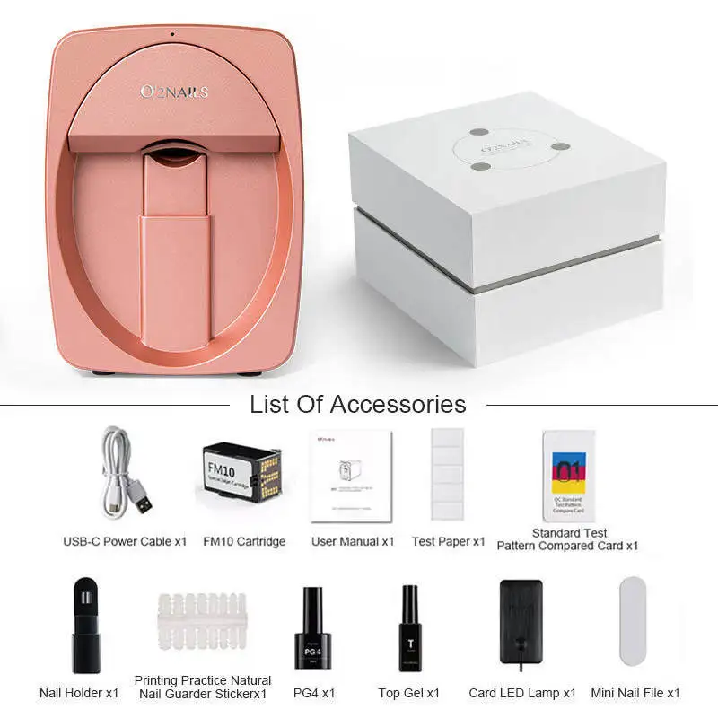 Hotest Factory Price Mini Nail Printer 3D Smart Nail Art Printer ...
