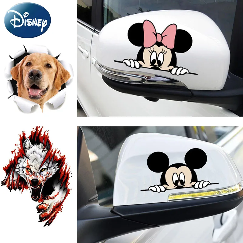 Pegatina-personalizada-de-Disney-para-puerta-de-coche-2-piezas-Mickey ...