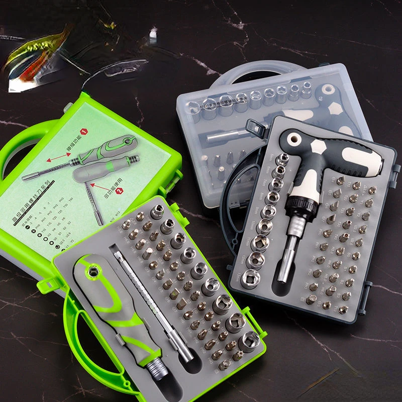 Precision-Screwdriver-Bit-Set-With-Magnetic-Screw-driver-set-Ratchet ...