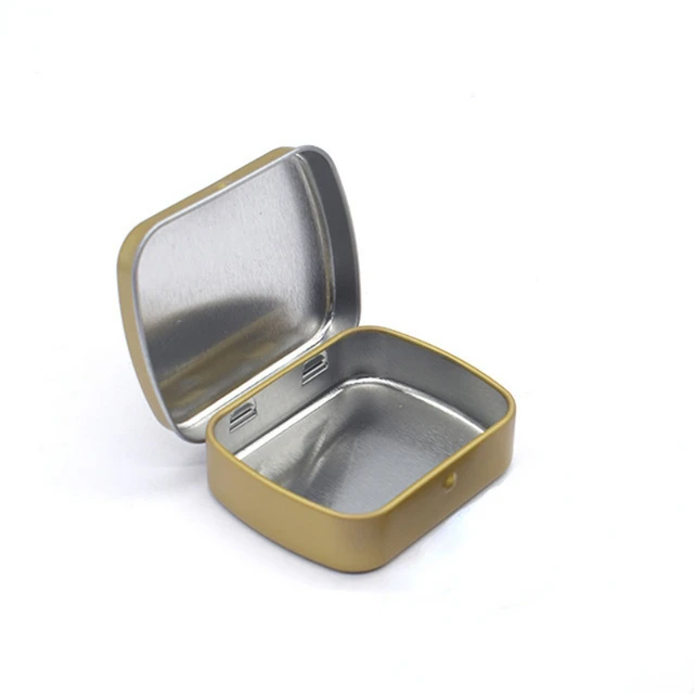 Metal Pill Drug Holder Medicine Tablet Capsule Box Container Storage ...