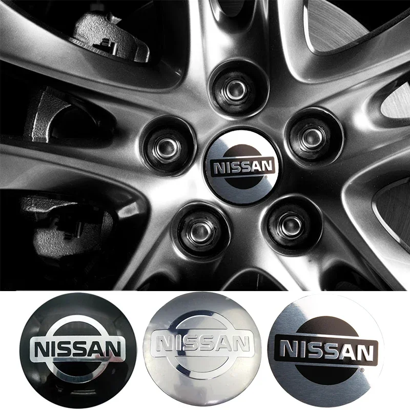 4pcs-60mm-65mm-Car-Wheel-Hub-Center-Decals-Stickers-for-Nissan-Tiida ...
