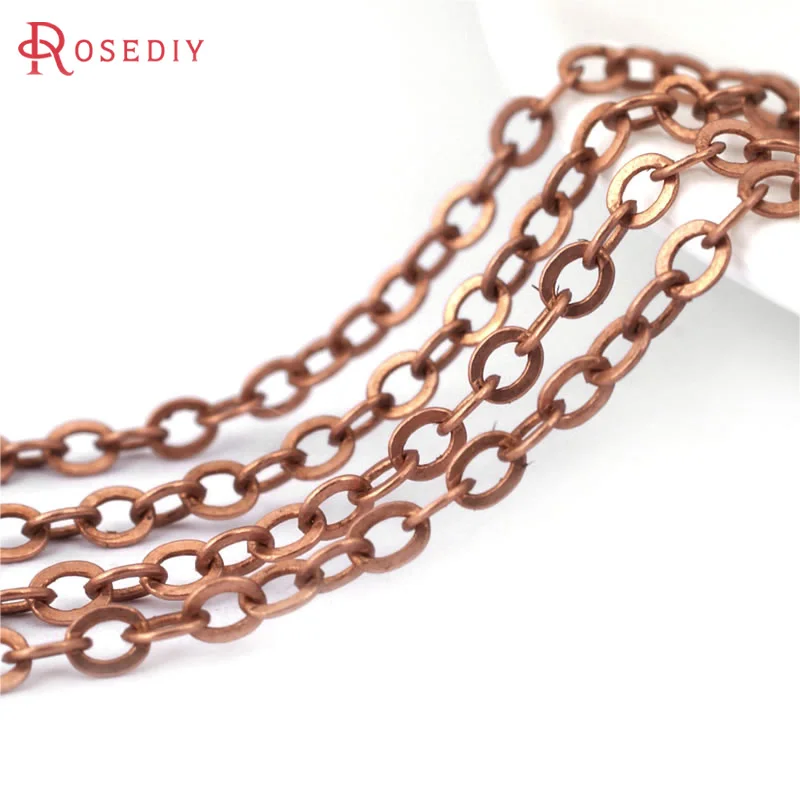 5-Meters-Chain-width-1MM-1-5MM-2MM-2-8MM-Copper-Flat-Oval-Shape-Chains ...