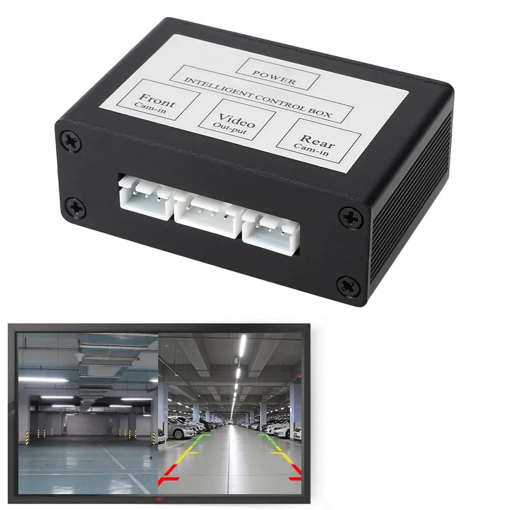 Car-Parking-Camera-Video-Channel-Converter-Front-And-Rear-View-Two-Way ...