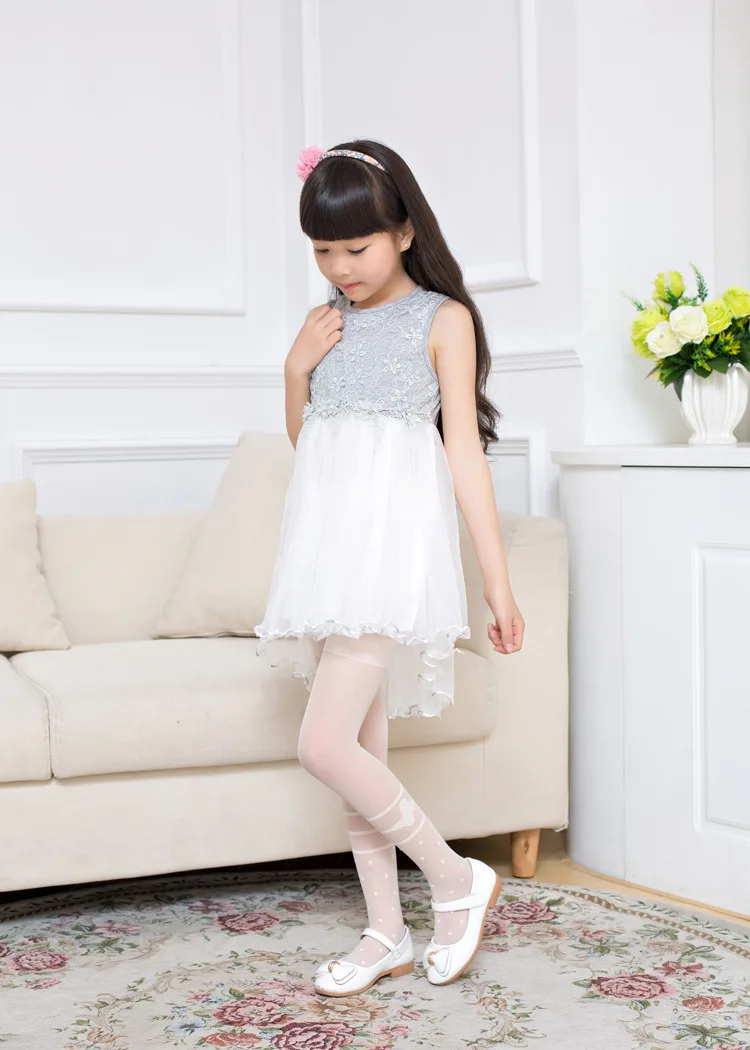 Collants de danse de Ballet pour enfants, bas'été fins, noirs et blancs ...