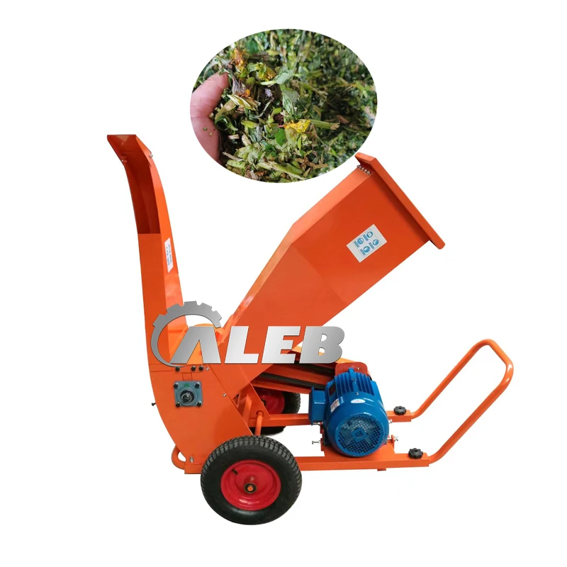 High Efficiency Wood Chipper Shredder Machine Tree Branches Mill ...