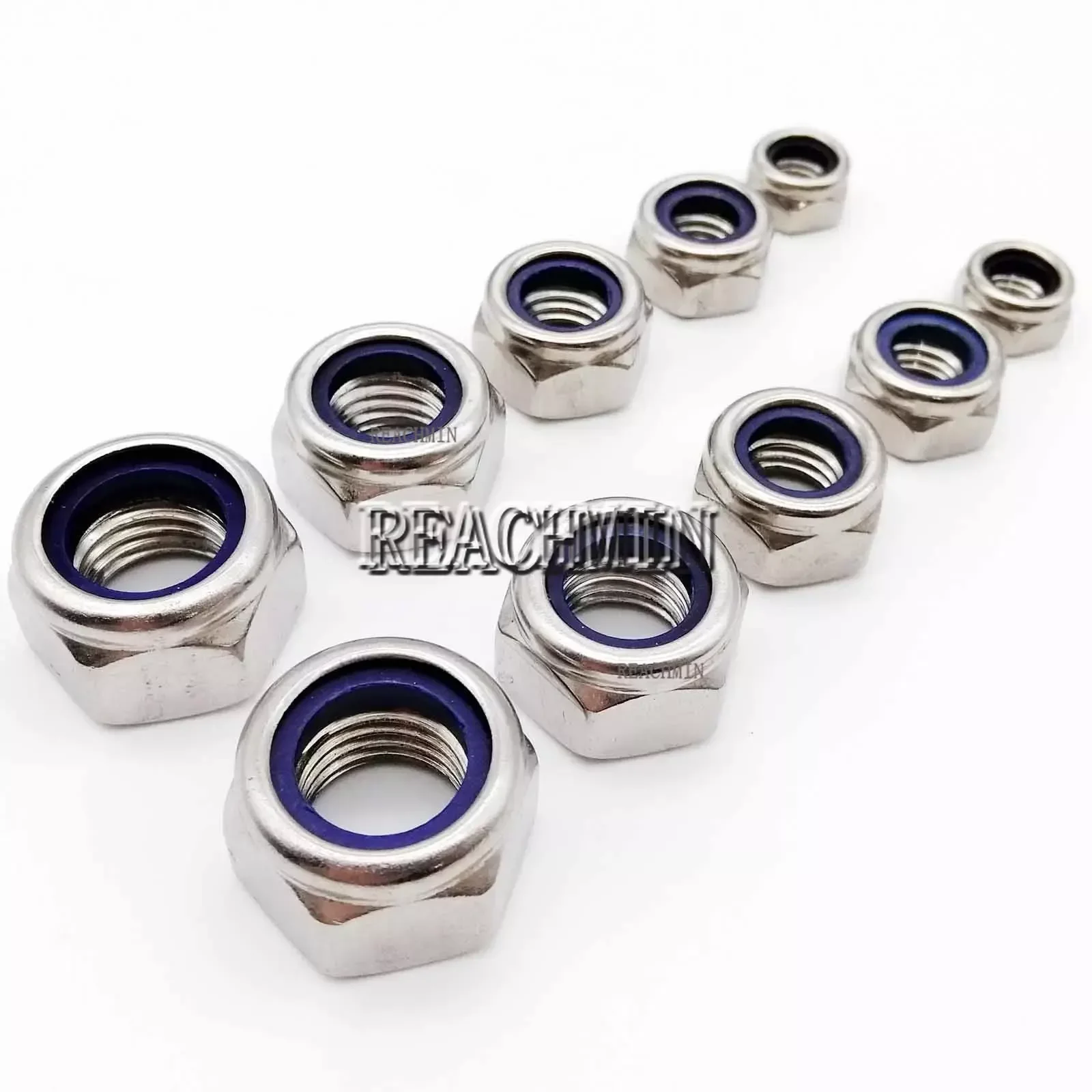 Tuerca-hexagonal-de-nailon-de-acero-inoxidable-304-tuerca-de ...