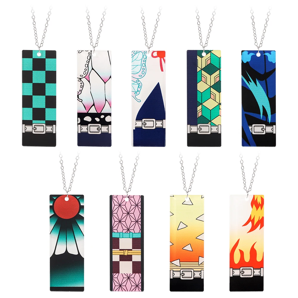Anime-Demon-Slayer-Pendant-Necklace-Kimetsu-No-Yaiba-Rengoku-Kyoujurou ...