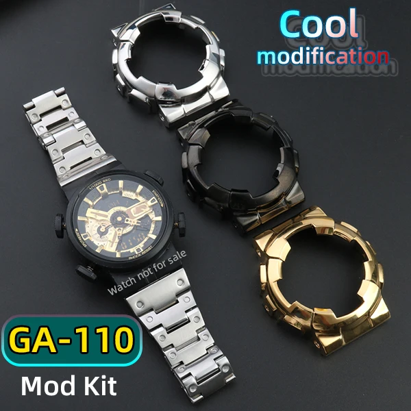 GA110-case-for-Casio-G-shock-GA-110-bezel-and-strap-GA100-GA120-GA140 ...