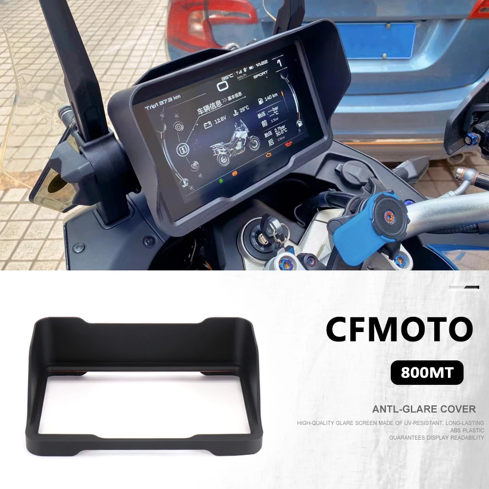 New Motorcycle For CFMOTO 800MT 800 MT 800mt Black Sun Visor Cover Instrument Screen Sunshade ...