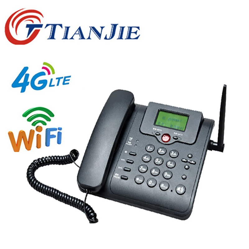 TIANJIE-4G-Wifi-Router-LTE-GSM-Cordless-Fixed-Voice-Call-Desk-Telephone ...