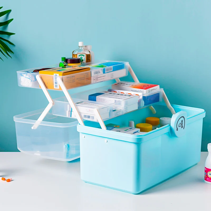 GIANXI-Household-Portable-First-Aid-Kit-Multiple-Compartments-Explosive ...