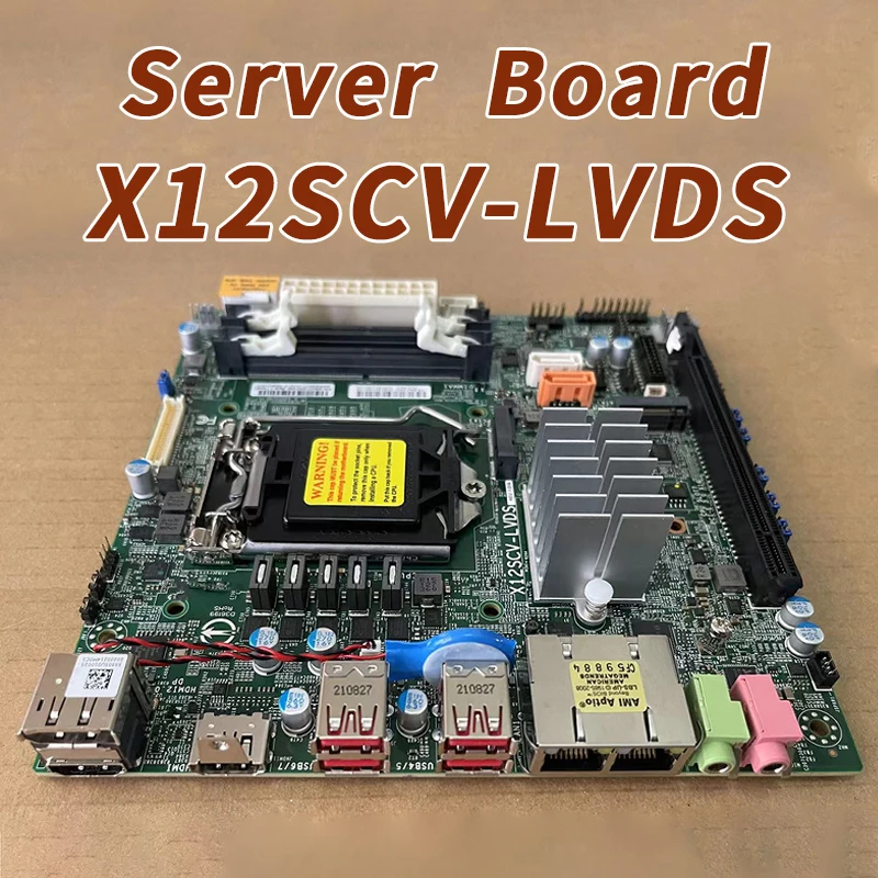 X12SCV-LVDS-For-Supermicro-Server-Motherboard-ITX-NAS-SODIMM-Support-W ...