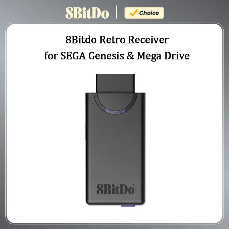 8BitDo Retro Receiver Wireless Adapter Game Accessories for Mega Drive ...