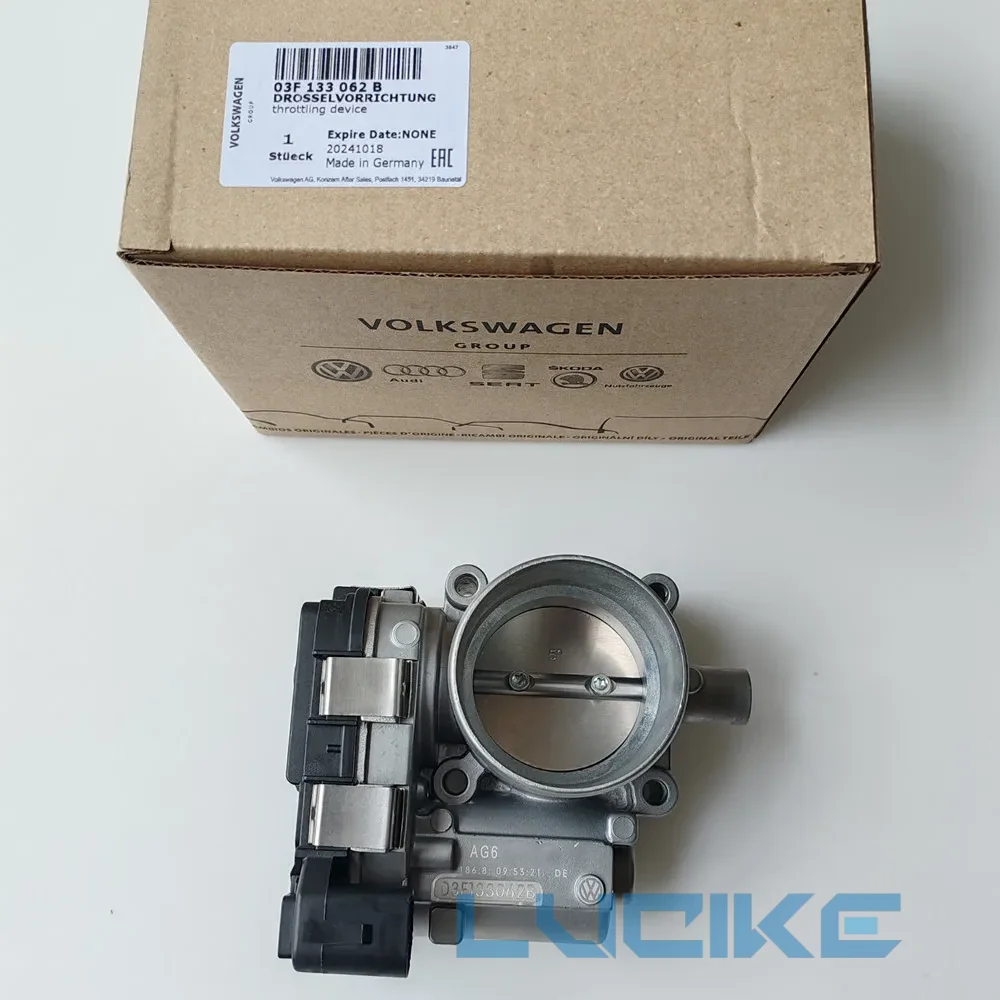 2 Years Warranty Made In Germany OEM NEW Throttle valve for VW Audi 1.2 ...