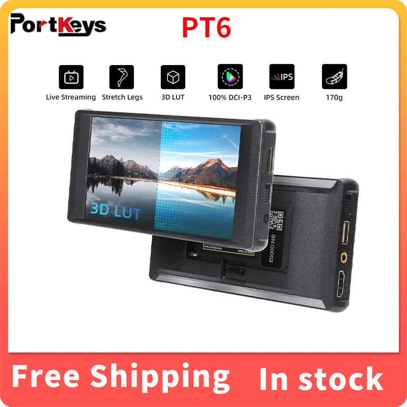 Portkeys-PT6-5-2-4K-HDMI-3D-LUT-Output-IPS-Touch-Screen-Camera-Field ...