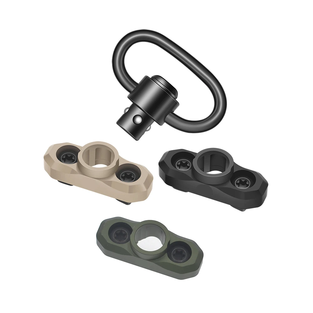 M-lok Quick Detach Qd Mount With 1.25 Inch Sling Swivels Buckle ...