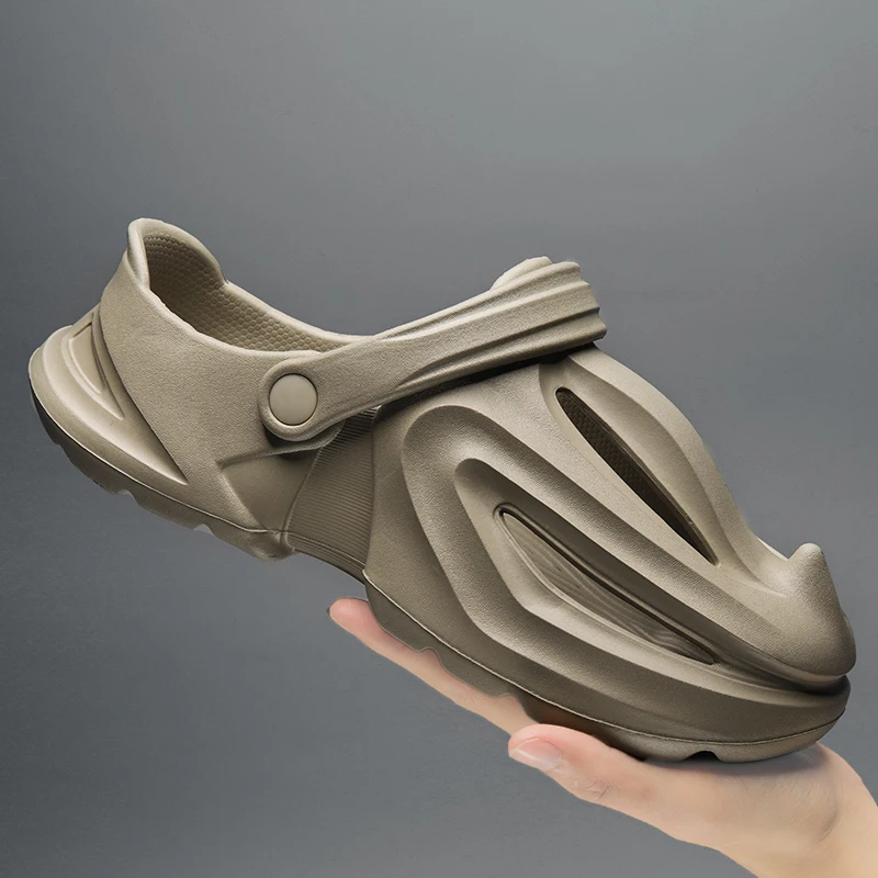 Zuecos-de-verano-de-alta-elasticidad-para-hombre-zapatillas-de-EVA-con ...