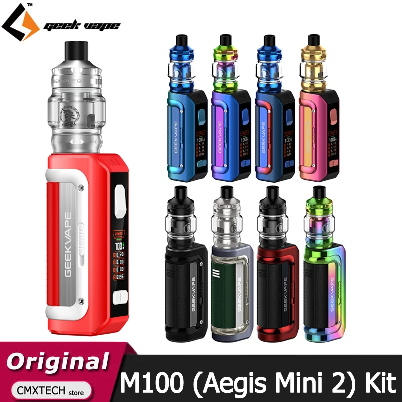 Original Geekvape M100 Aegis Mini 2 Kit 2500mAh Battery 100W MOD Vape Z ...
