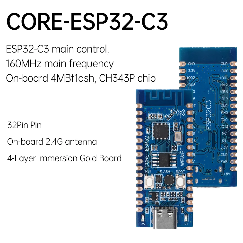 와이파이 및 블루투스 듀얼 코어 Esp32 Devkitc 32 Esp Wroom 32 확장 보드 Esp32 개발 보드