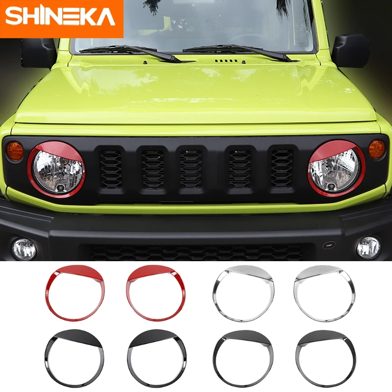 Shineka Lamp Hoods For Suzuki Jimny Jb74 2019-2022 Abs Car Front ...