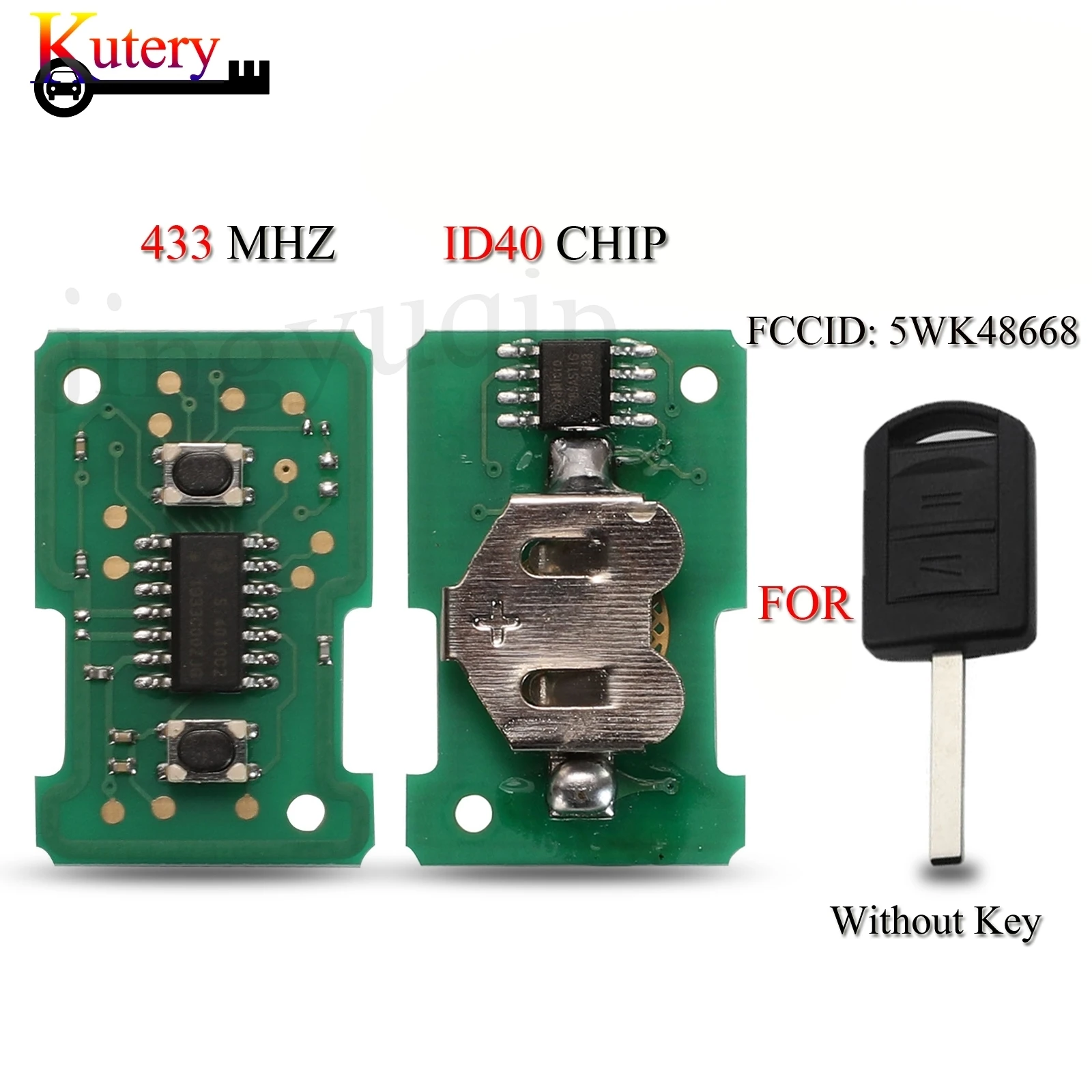 jingyuqin-Remote-Car-Key-Circuit-Board-For-Opel-Vauxhall-Astra-Vectra ...