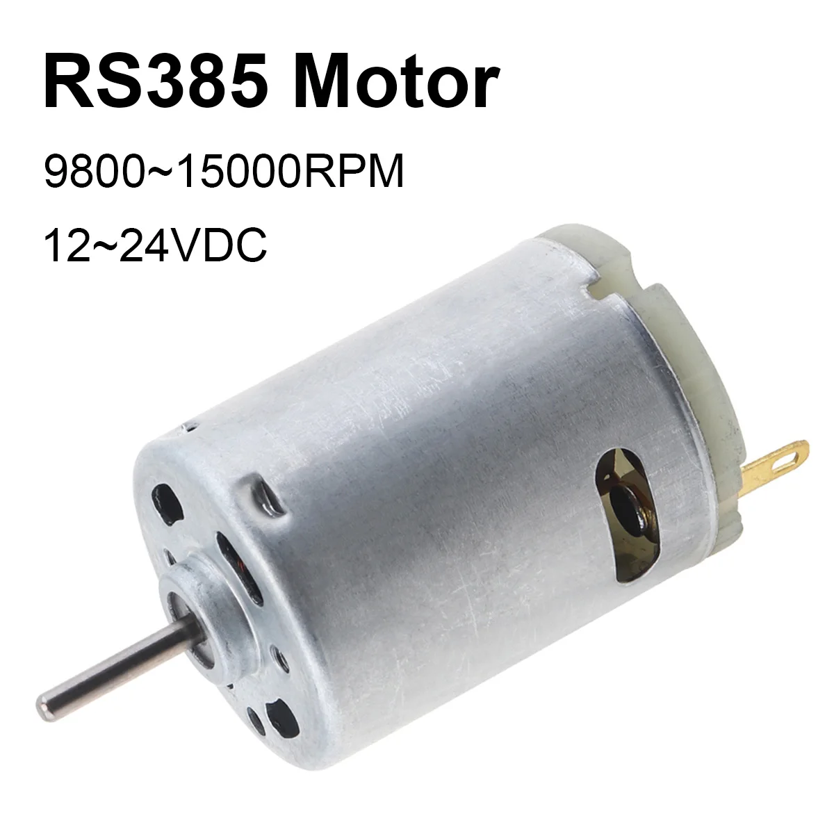 RS385 12V 24V 15000RPM DC Motor for Toy Model / Household Appliances ...