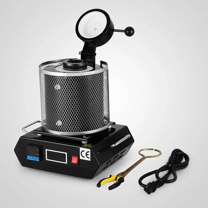 1-5 kg Mini Casting Machine Gold Silver Copper Metal Smelting Furnace ...