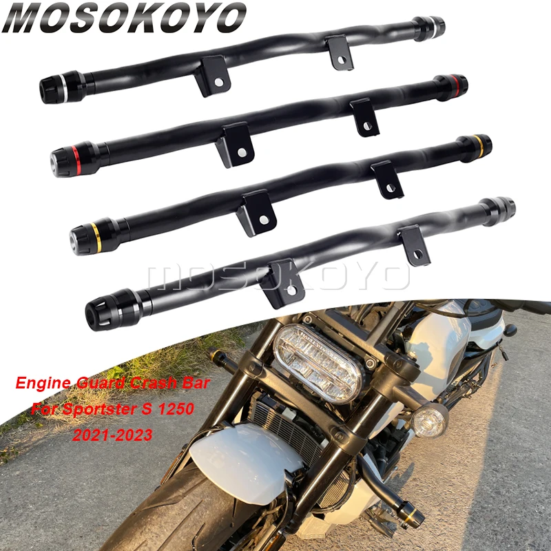 For-Harley-Sportster-S-RH1250S-2021-Up-Motorcycle-Crash-Bars-Highway ...