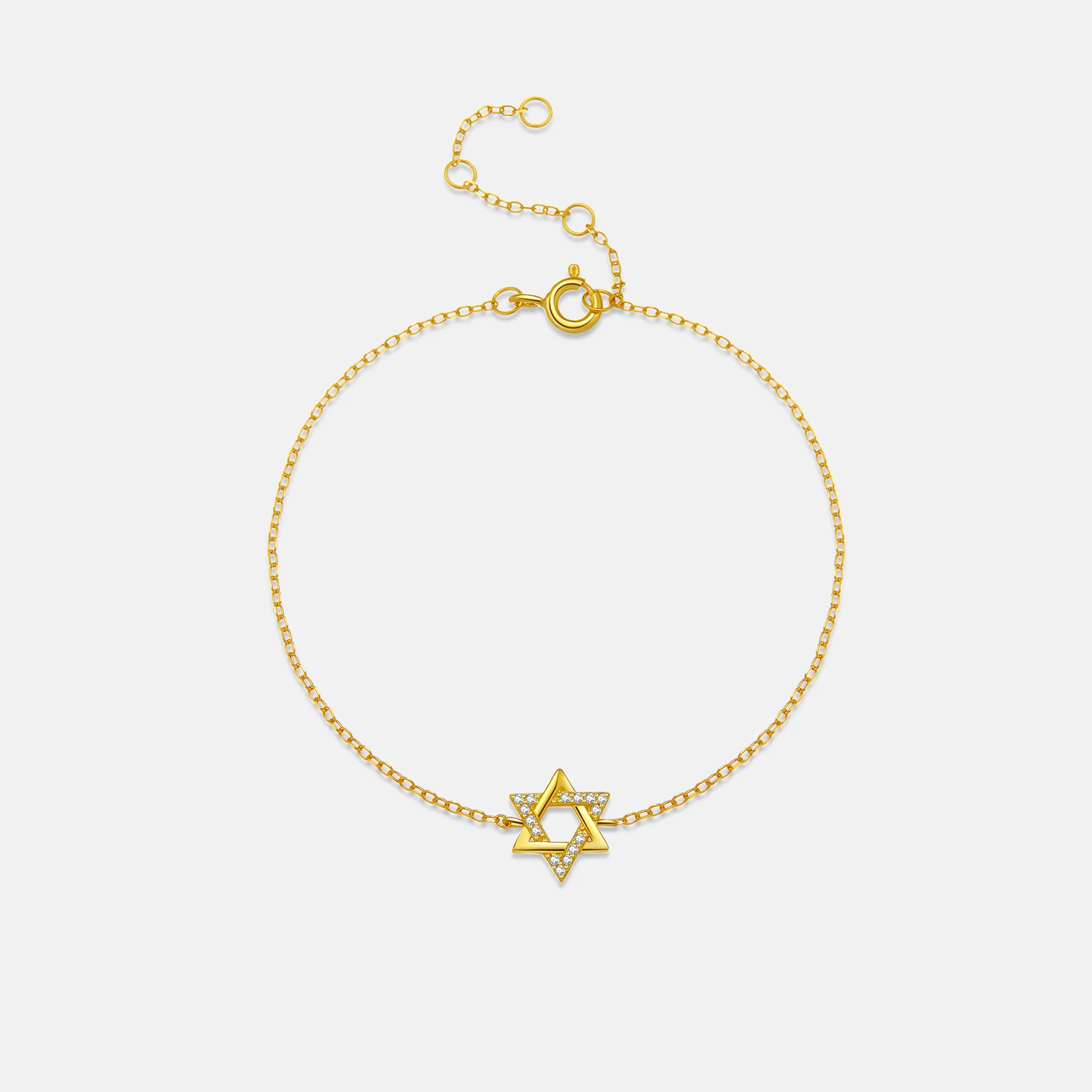 VEWANT-Women-100-925-Sterling-Silver-Hexagram-Star-Chain-Bracelet-2024 ...