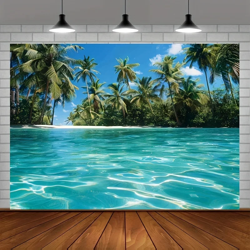 1 piece, ocean beach tapestry wall hanging tropical paradise beach wall ...