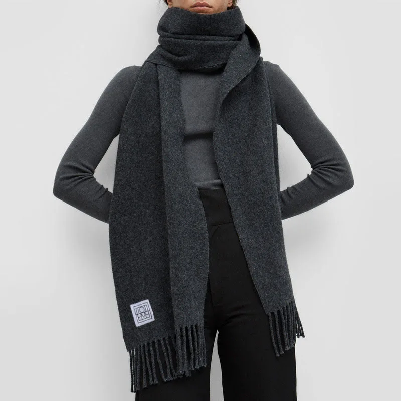 Bufanda-larga-de-lana-100-de-marca-de-lujo-para-mujer-chal-de-Pashmina ...