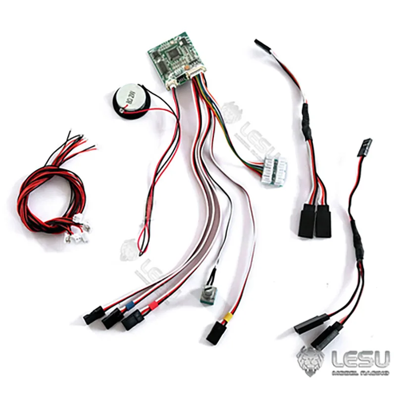 LESU 1/10 사운드 라이트 시스템 세트, RC 오프로드 차량 Unimogg U406 예비 부품 장난감, 남아용 Th21622 Smt3, 2 in 1 ...