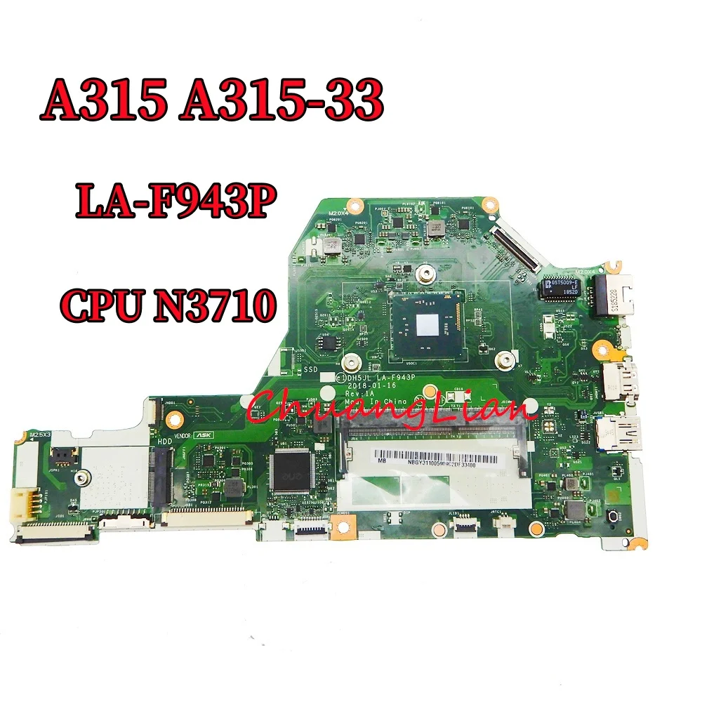DH5JL-LA-F943P-Mainboard-For-ACER-Aspire-A315-A315-33-Laotop ...