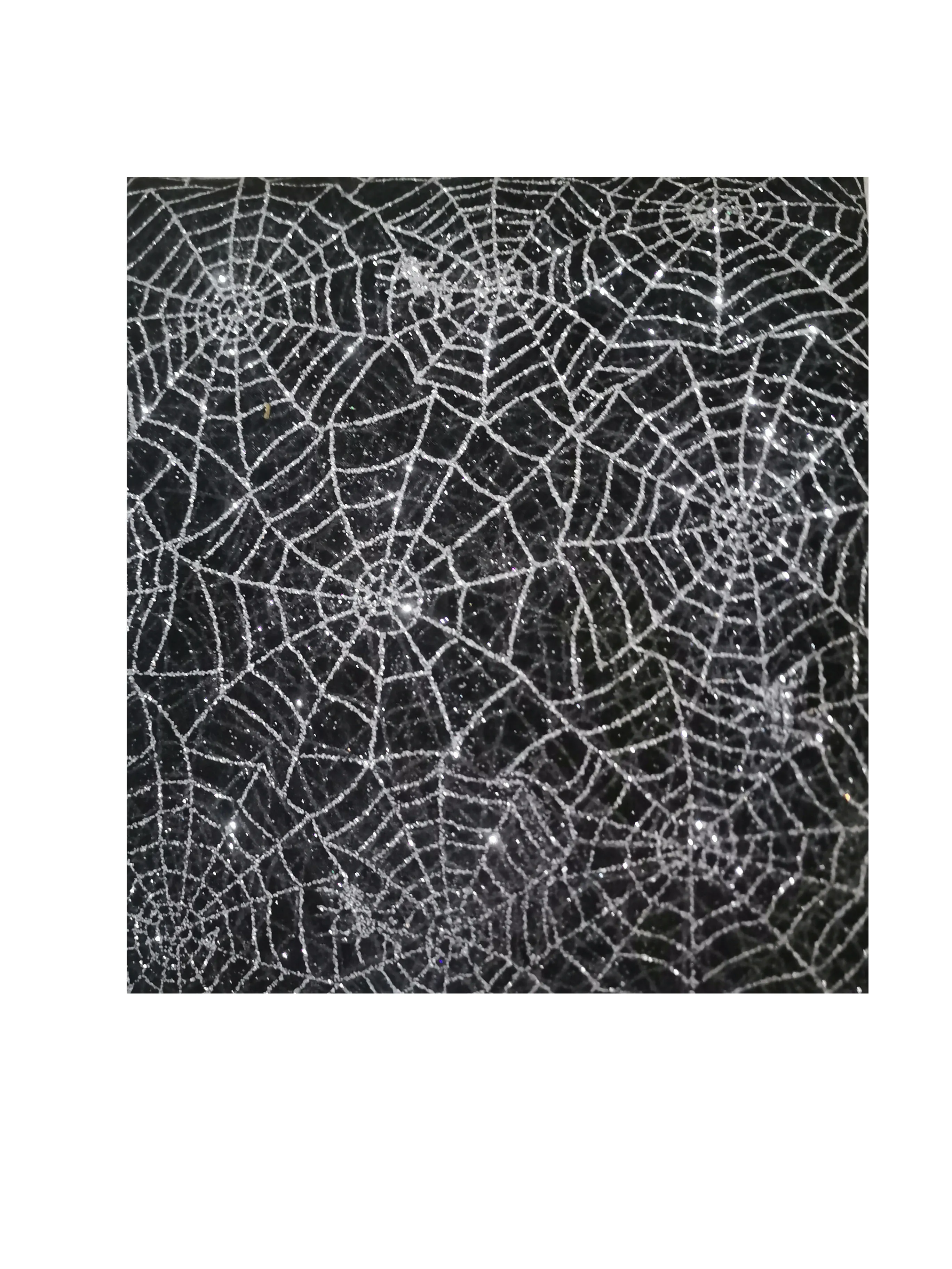 Glitter Spider Web Fabric For Halloween Party Shinny Cobweb Tull Mesh ...