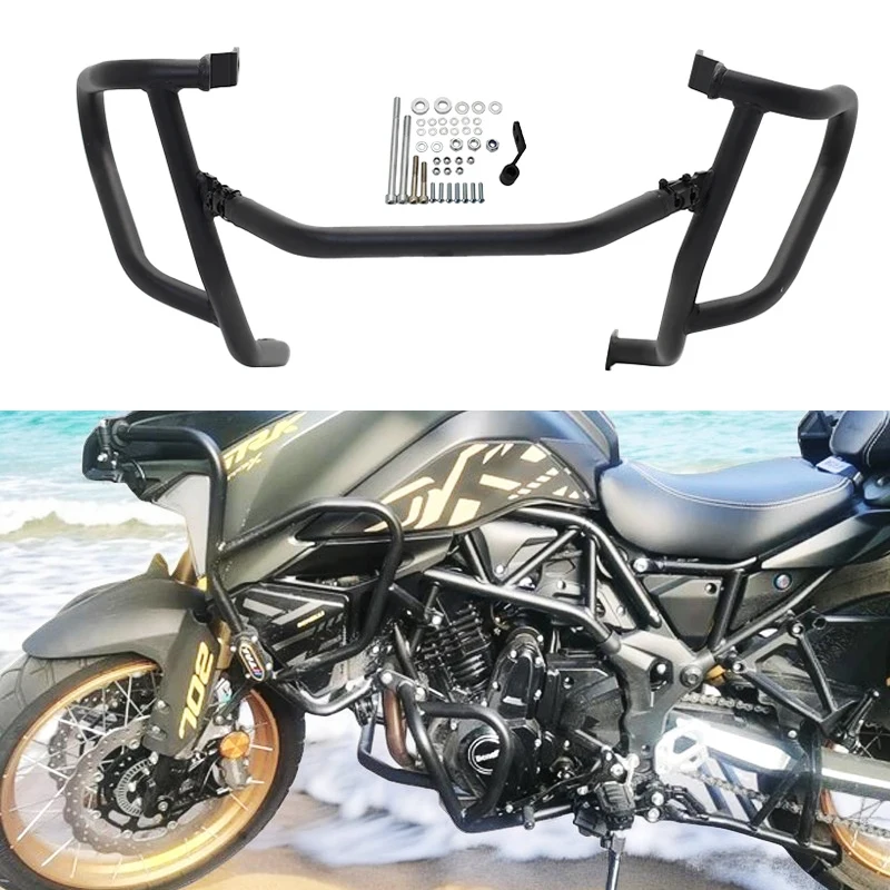 TRK 702/X Motorcycle Highway Engine Guard Crash Bar Fit For Benelli ...