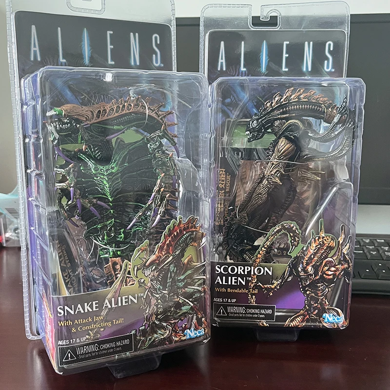 Figura-de-Alien-NECA-Scorpion-Snake-Aliens-VS-Predator-13th-Lineup-Sgt ...