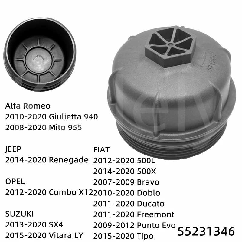 55231346-Car-Oil-Filter-Housing-Cap-Assembly-Cover-Removal-Tool-For ...