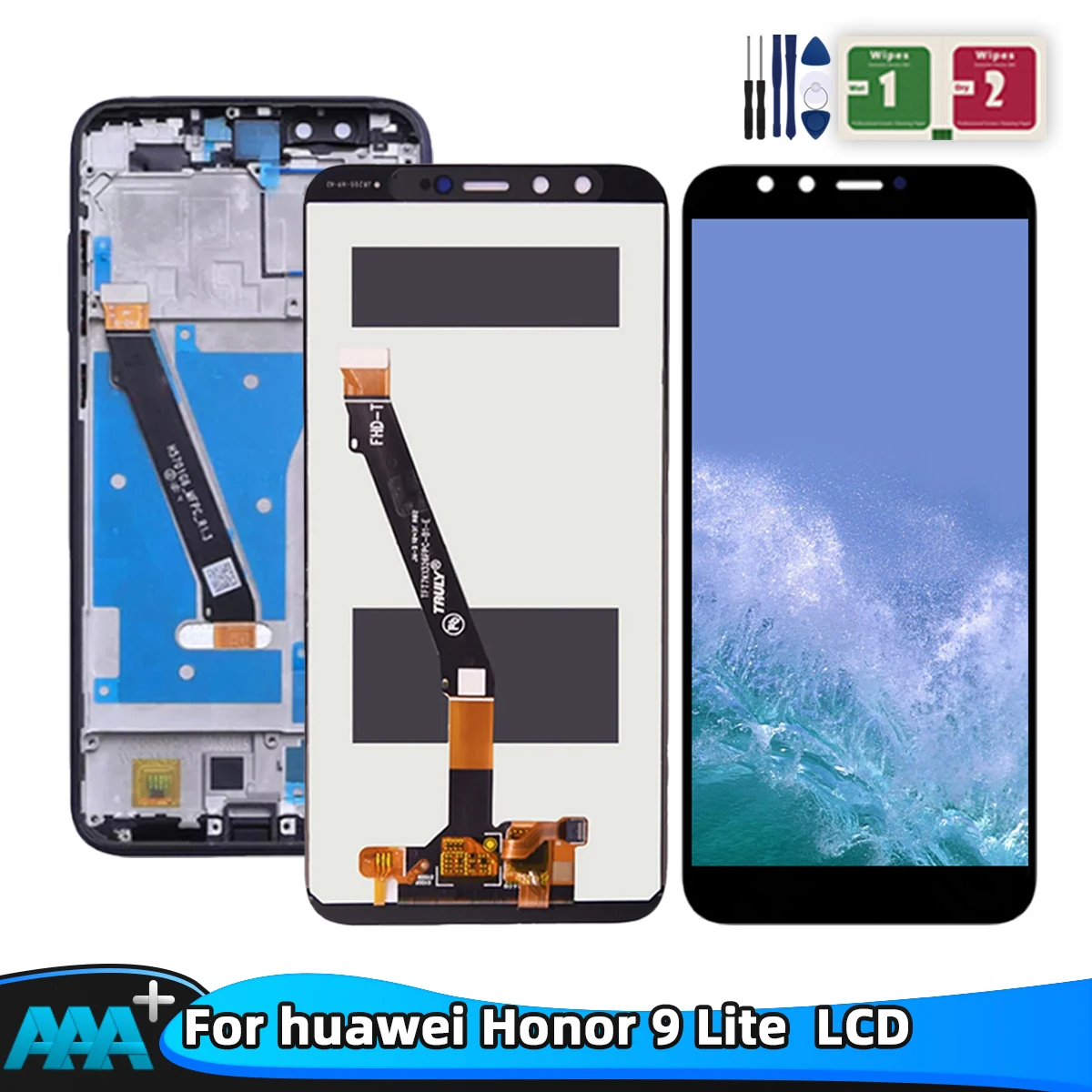 5-65-NEW-LCD-For-Huawei-Honor-9-Lite-LCD-Display-Touch-Screen-With ...