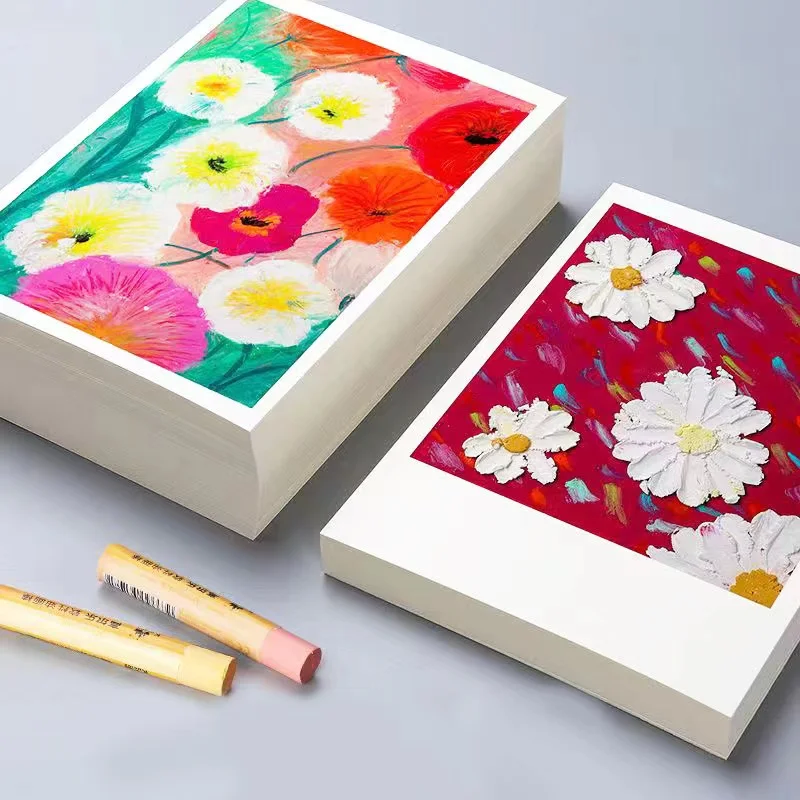 Paper-Sketch-Book-oil-pastel-special-paper-Student-Art-Painting-50 ...