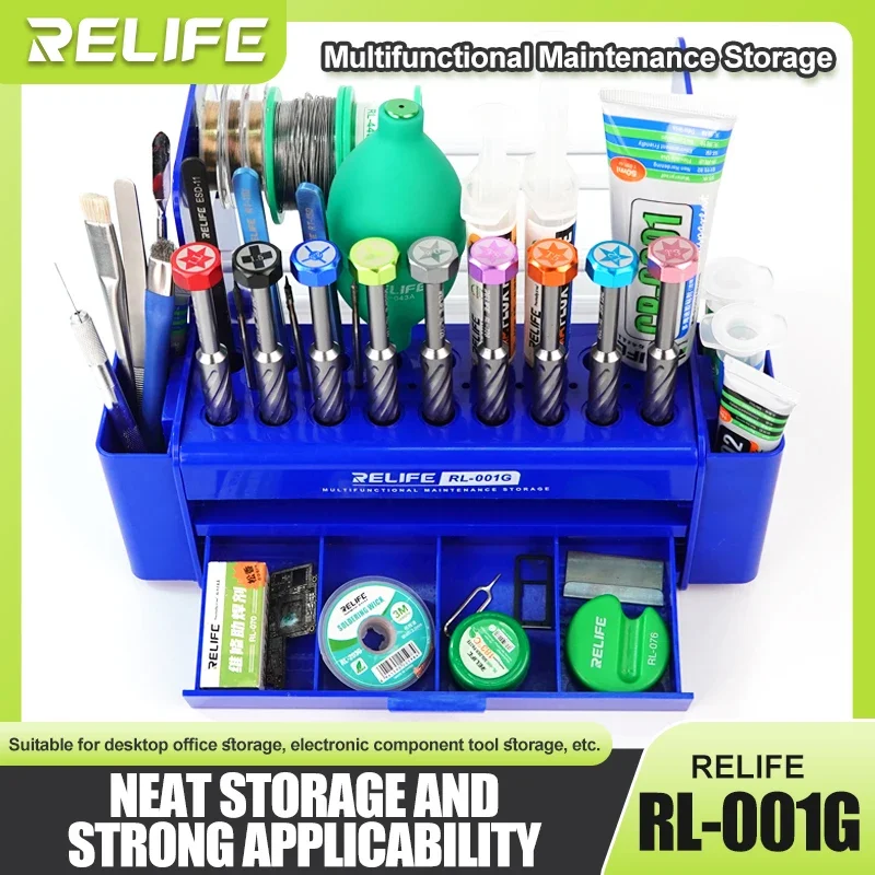 RELIFE-Sorting-Parts-Storage-Box-chave-de-fenda-Manuten-o-do-telefone-m ...