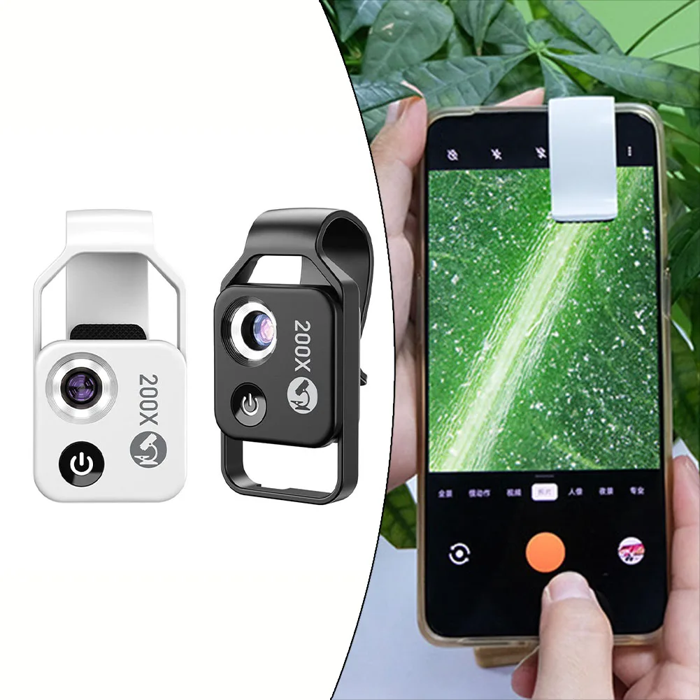 Portable-Mobile-Phone-Microscope-200X-HD-Identification-Jewelry ...