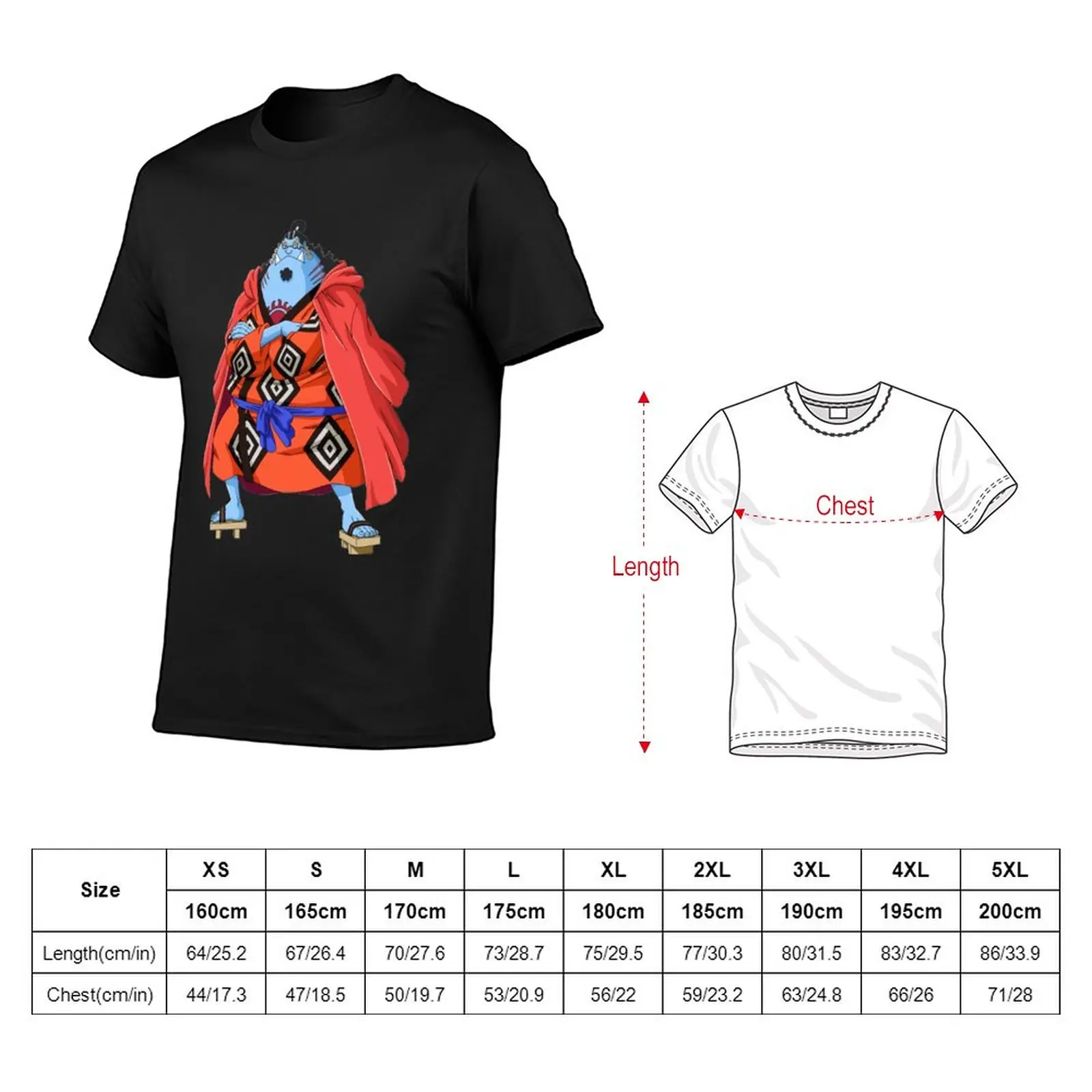 One Piece Jinbe Knight Of The Sea T Shirt Cotton T-Shirt | One piece ...