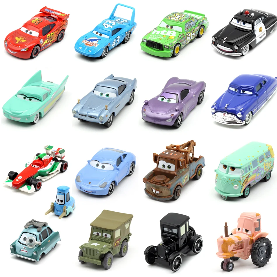 Juguete de Disney Pixar Cars | Lightning McQueen, Jackson Storm, El Rey ...