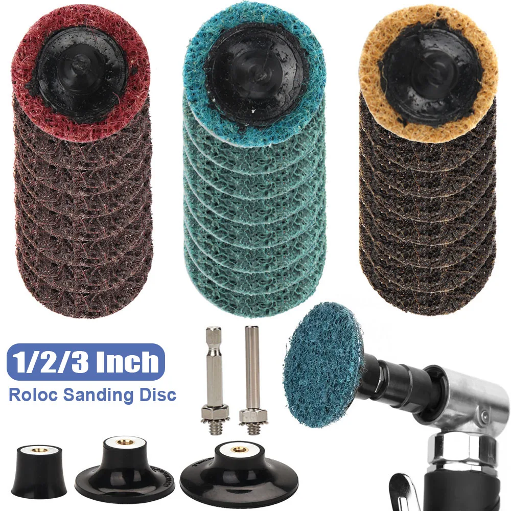 SIFANG-1-2-3-Inch-Abrasive-Disc-Sanding-Disc-Roll-Lock-Surface ...