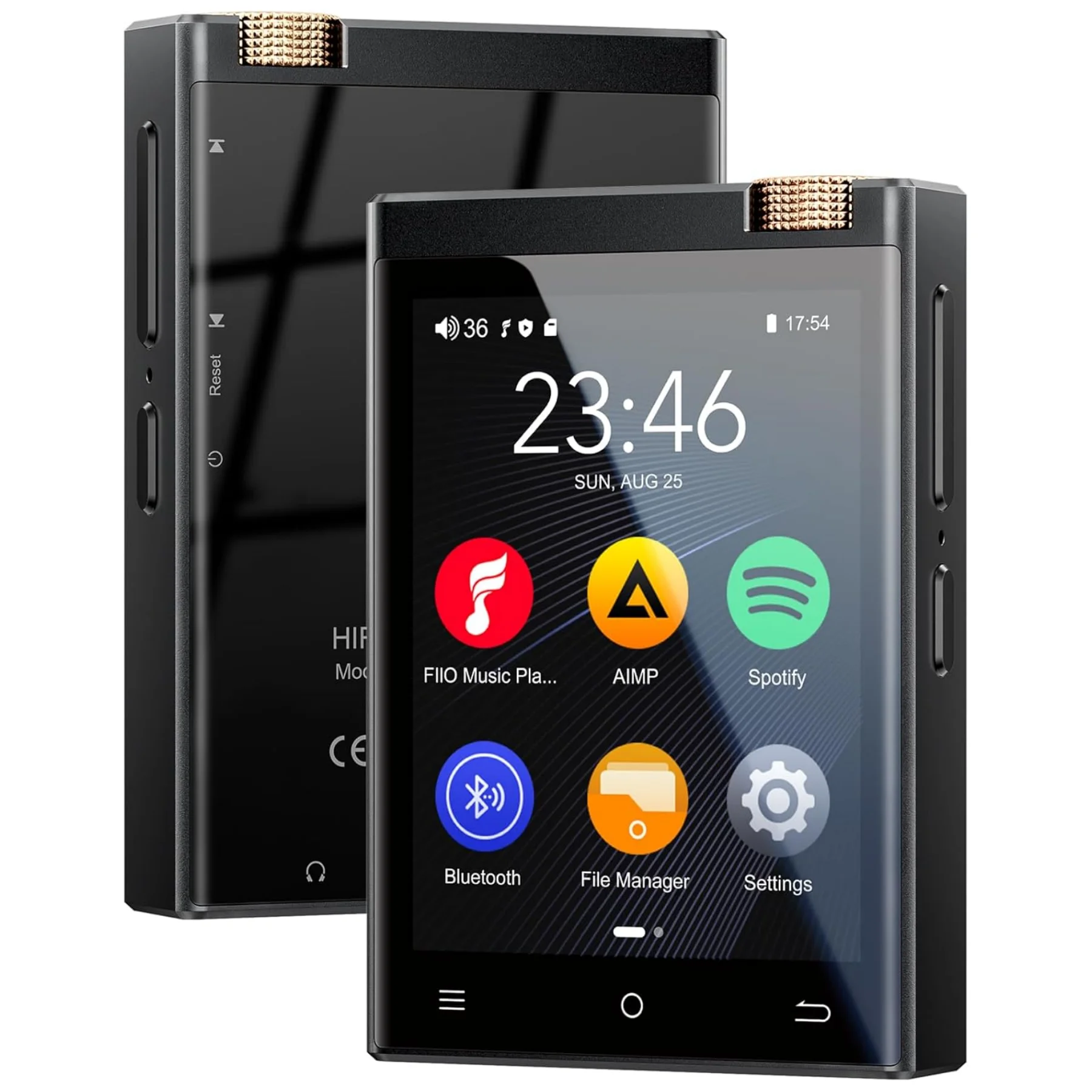 Hi-Fi MP3 Player with Bluetooth and WiFi, Oilsky Lossless DSD High ...