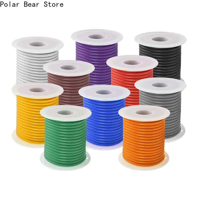 1-Rolls-UL1007-PVC-Stranded-Electrical-Wire-DIY-Tinned-Pure-Copper ...